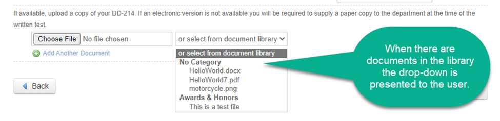 How do I use the Document Library